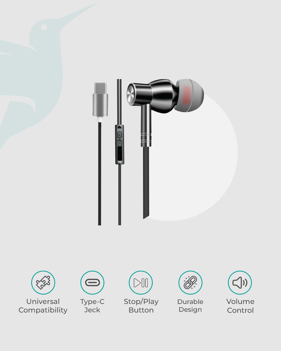 Powerful Handfree Type C Jeck – Vbon - Connecting Future